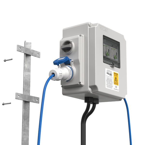 Galvanised Ground Mounting Post - VoltMonkey