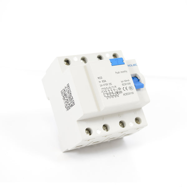 63/100amp 100mA 2P 2MOD Type A/C RCD - VoltMonkey
